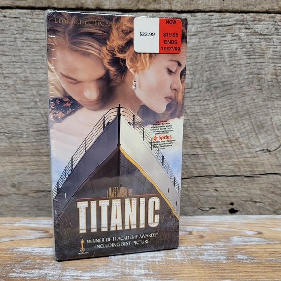 Paramount | Other | Titanic Vhs Set Mint New In Plastic | Poshmark